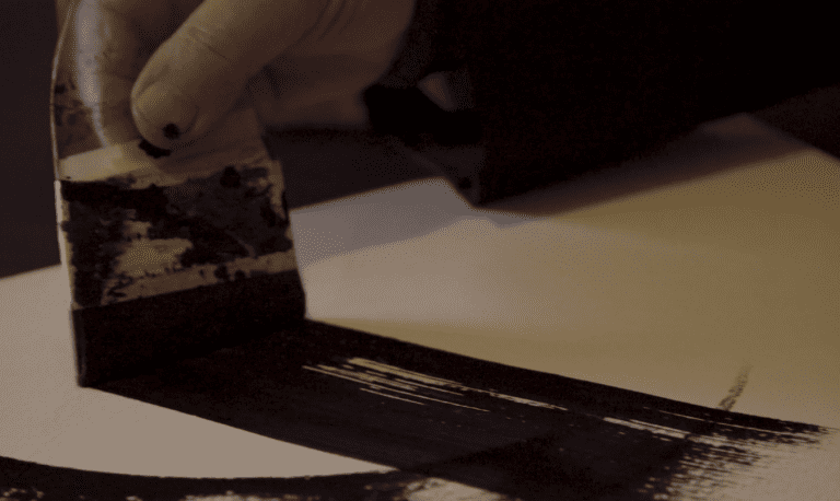 “From the beginning, I sought to liberate calligraphy from language ...