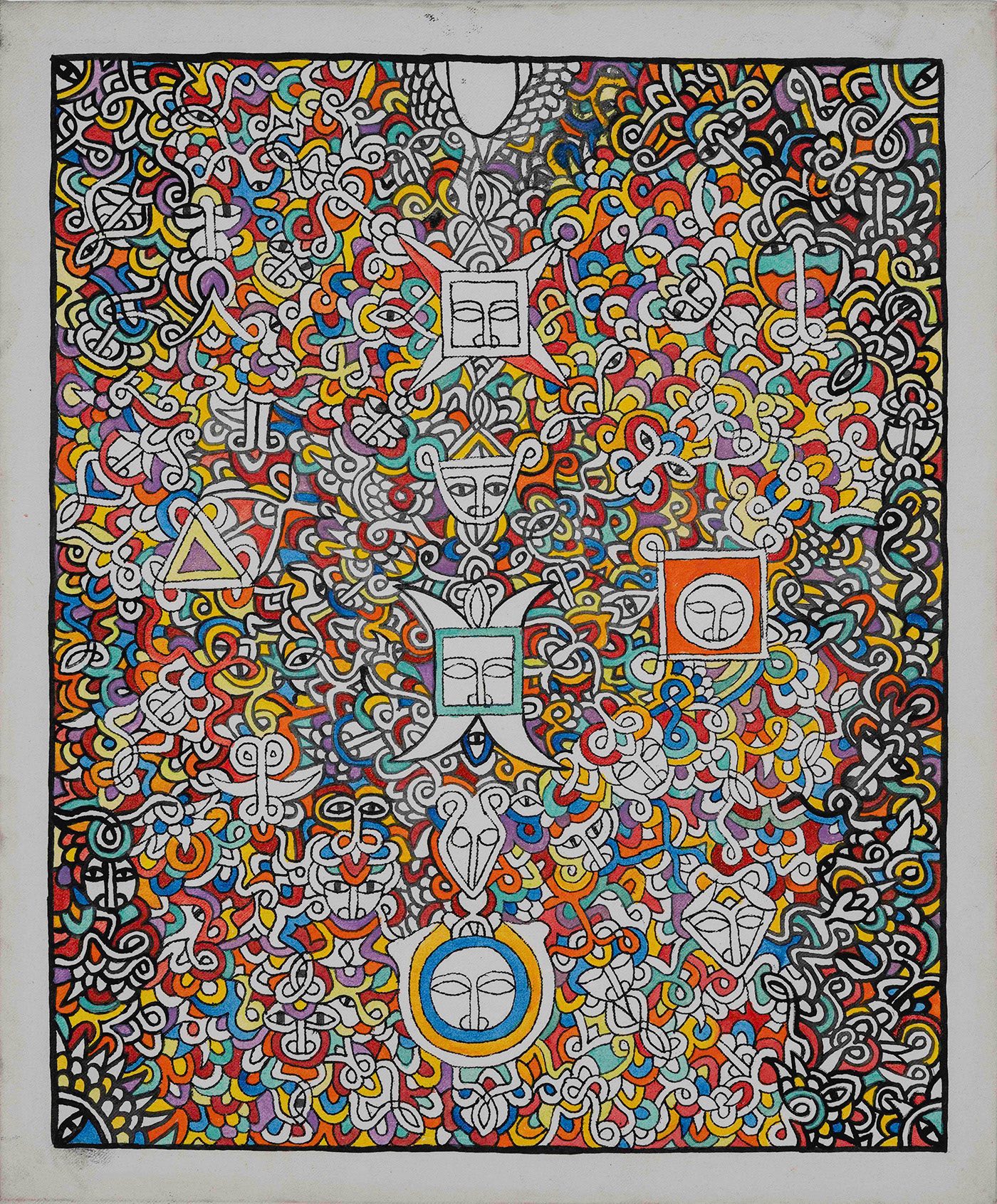 Henok Melkamzer: Telsem Symbols and Imagery - Art Dubai